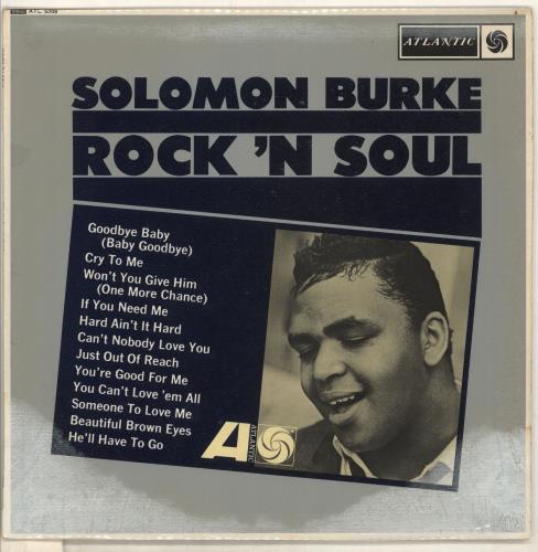 Solomon Burke Rock 'N Soul UK vinyl LP album (LP record) (733457)