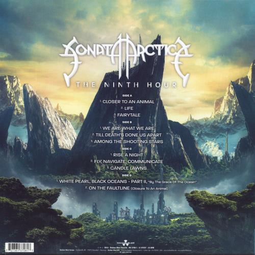 Sonata Arctica The Ninth Hour UK 2-LP vinyl record set (Double LP Album ...