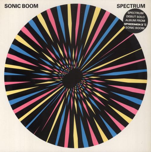 Sonic Boom Spectrum UK vinyl LP album (LP record) (493276)