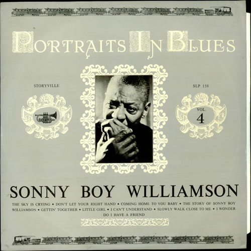 Sonny Boy Williamson Portraits In Blues Vol. 4 UK vinyl LP album (LP record) (516222)