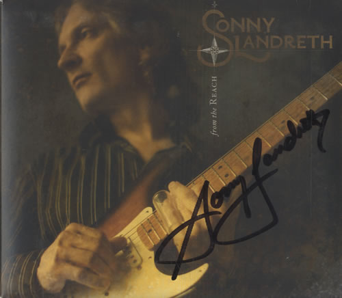 Sonny Landreth From The Reach - Autographed US CD album (CDLP) (462574)