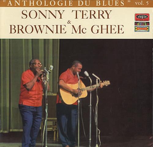 Sonny Terry & Brownie McGhee Anthologie Du Blues Vol. 5 French vinyl LP album (LP record) (373949)
