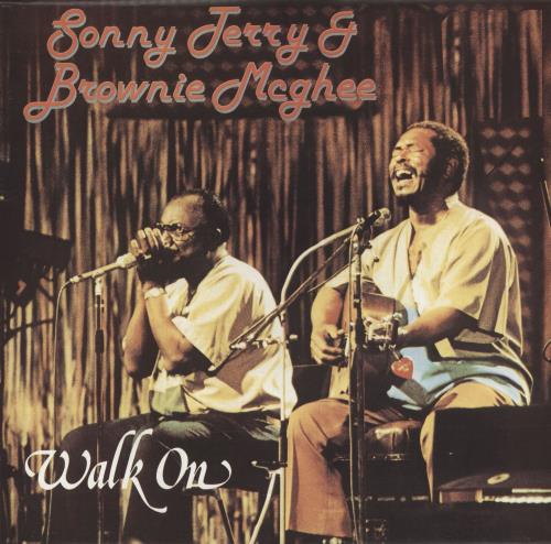 Sonny Terry Walk On UK vinyl LP album (LP record) (743180)
