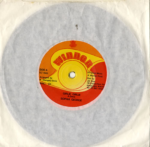 Sophia George Girlie Girlie - Solid UK 7" vinyl single (7 inch record ...