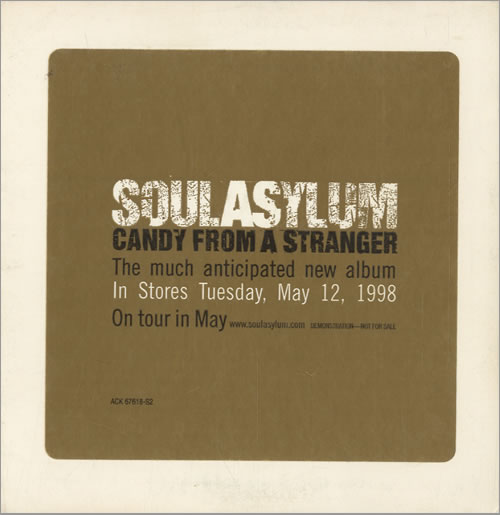 Soul Asylum Candy From A Stranger US Promo CD album (CDLP) (484838)
