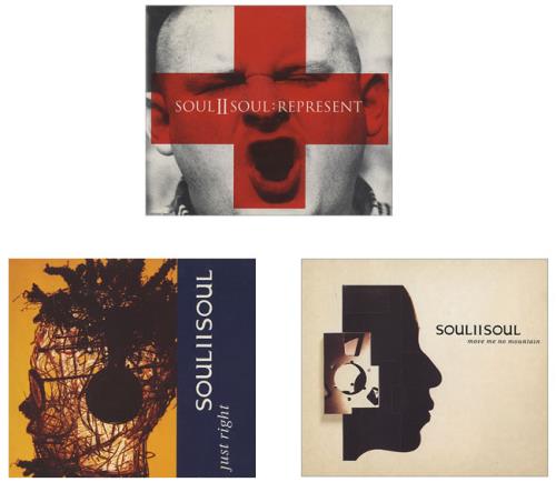 Soul II Soul Collection Of 4 x CD Singles UK CD single (CD5 / 5") (435488)
