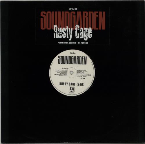 Soundgarden Rusty Cage UK Promo 12" vinyl single (12 inch record / Maxi ...