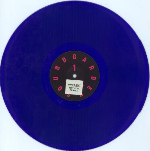 Soundgarden Superunknown - Blue Vinyl - Promo Stickered UK 2-LP vinyl ...