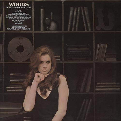 Sounds Orchestral Words UK vinyl LP album (LP record) (854070)