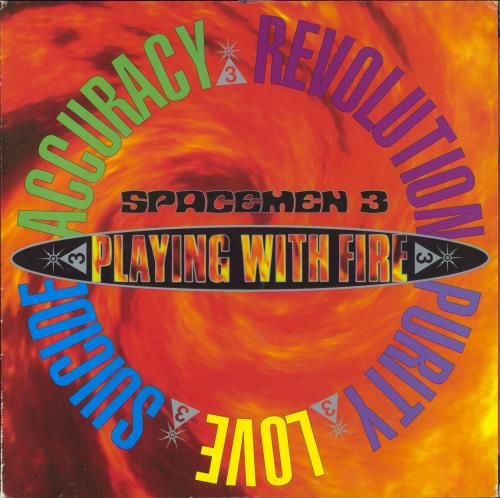 Spacemen 3 Playing With Fire US 10" vinyl single (10 inch record) (810996)