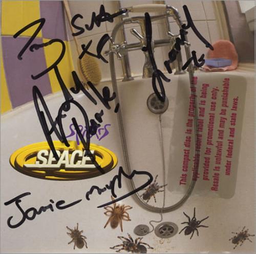 Space (90s) Spiders - Autographed US CD album (CDLP) (398369)
