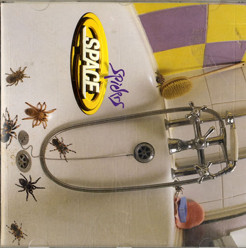 Space (90s) Spiders UK CD album (CDLP) (599403)