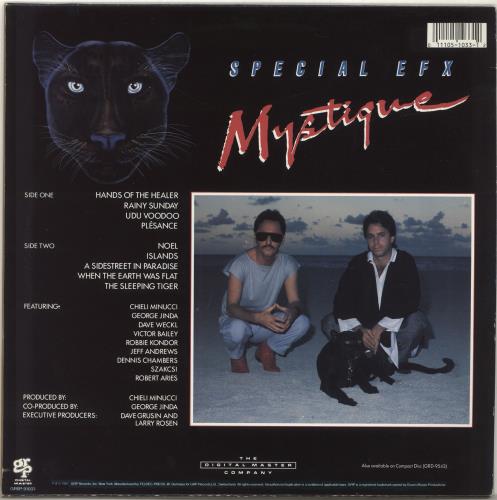 Special EFX Mystique Swiss vinyl LP album (LP record) (705572)