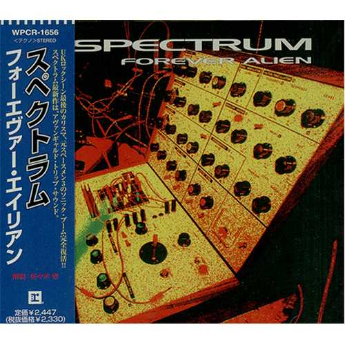 Spectrum (90s) Forever Alien Japanese CD album (CDLP) (407534)