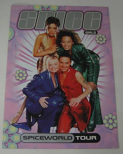 Spice Girls Spiceworld Tour UK tour programme (167512) TOUR PROGRAMME