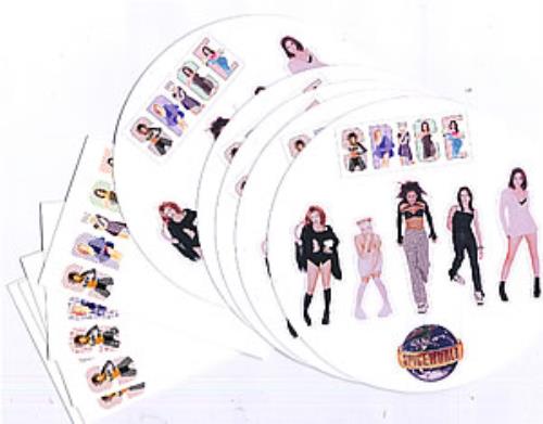 Spice Girls Spiceworld US Promo memorabilia (261173) POSTCARDS AND STICKERS