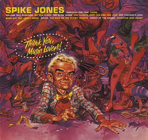 Spike Jones Thank You, Music Lovers UK vinyl LP album (LP record) (371437)