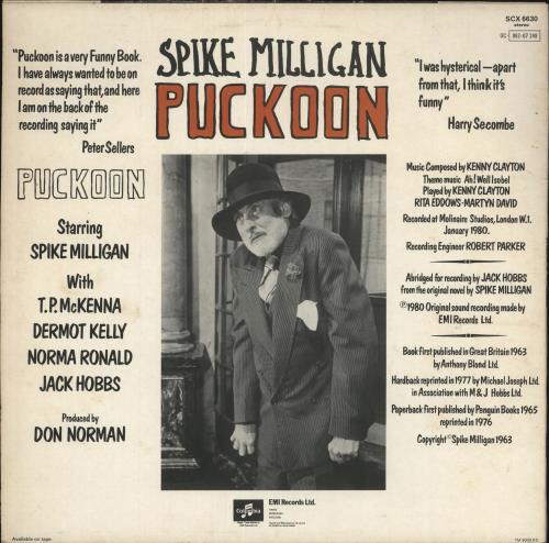 Spike Milligan Puckoon UK vinyl LP album (LP record) (743540)