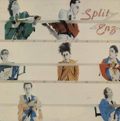 Split Enz Dizrythmia - 1st UK vinyl LP album (LP record) (20811)