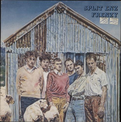 Split Enz Frenzy Australian vinyl LP album (LP record) (470333)