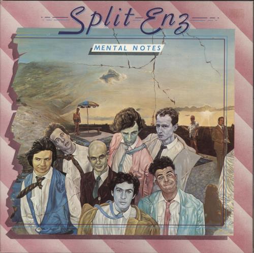 Split Enz Mental Notes - 1st UK vinyl LP album (LP record) (98741)