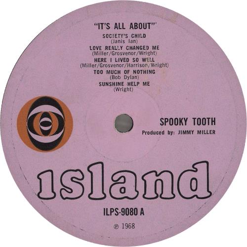 Spooky Tooth It's All About - 1st - VG UK vinyl LP album (LP record ...