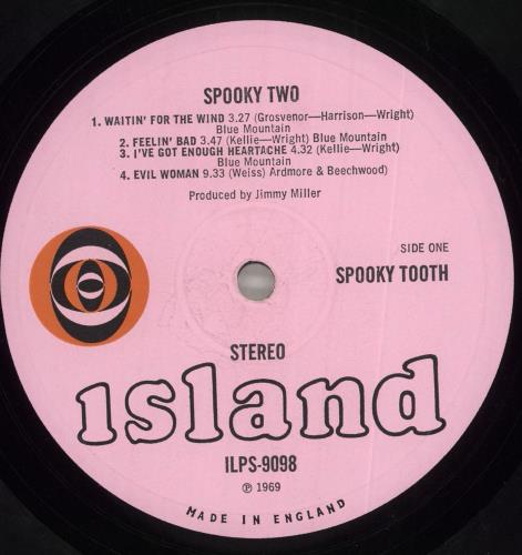 Spooky Tooth Spooky Two - 1st - VG UK vinyl LP album (LP record) (701062)
