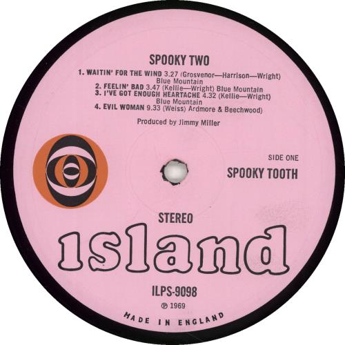 Spooky Tooth Spooky Two - 1st - VG UK vinyl LP album (LP record) (701062)