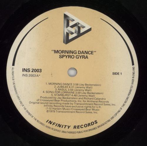Spyro Gyra Morning Dance UK vinyl LP album (LP record) (290994)