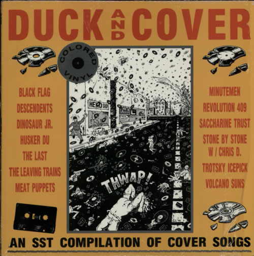 SST Records Duck And Cover - Red Vinyl US vinyl LP album (LP record ...