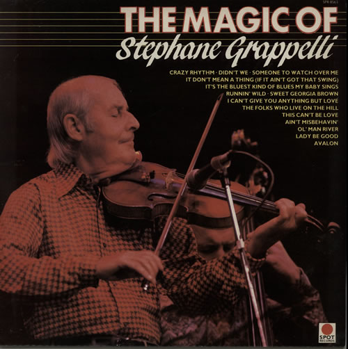 Stéphane Grappelli The Magic Of UK vinyl LP album (LP record) (625407)