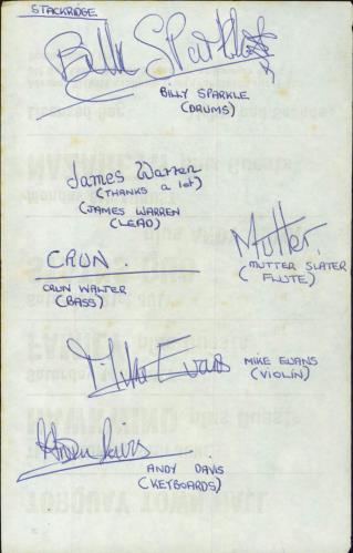 Stackridge Friendliness + Autographed Flyer UK vinyl LP album (LP ...