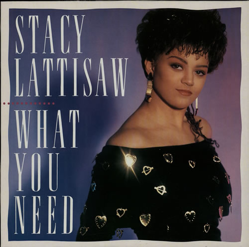 Stacy Lattisaw What You Need UK vinyl LP album (LP record) (565259)