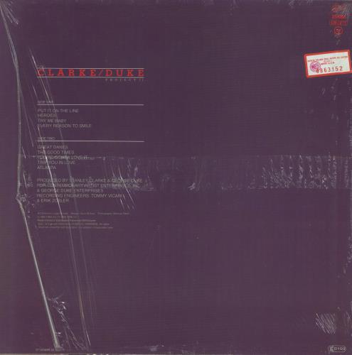 Stanley Clarke & George Duke The Clarke / Duke Project II Dutch vinyl ...