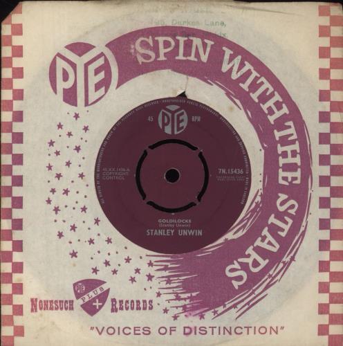 Stanley Unwin Goldilocks UK 7" vinyl single (7 inch record / 45) (847325)