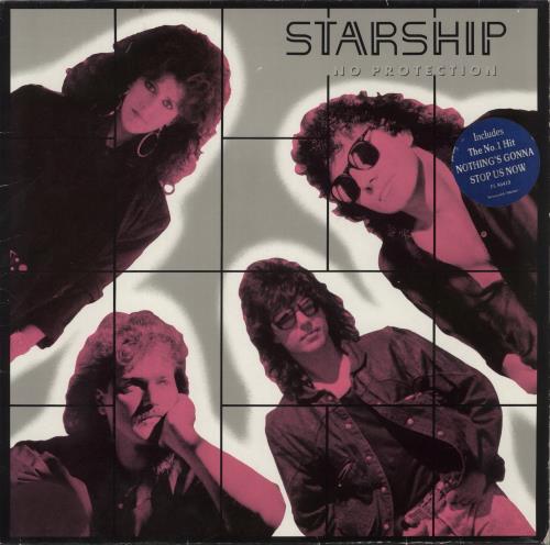 Starship No Protection - stickered p/s German vinyl LP album (LP record ...
