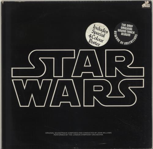 Star Wars Star Wars + Poster UK 2-LP vinyl record set (Double LP Album ...