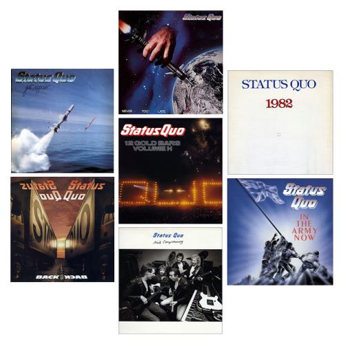 Status Quo 1968-1991 Albums UK vinyl LP album (LP record) (584656)