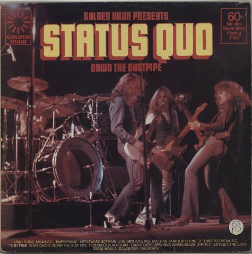 Status Quo Down The Dustpipe UK vinyl LP album (LP record) (421266)