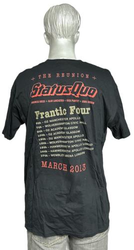 Status Quo Frantic Four 2013 The Reunion UK t-shirt (841889)