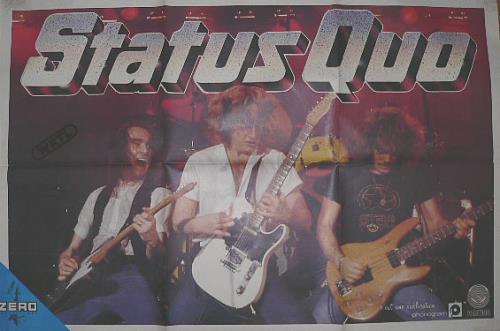 Status Quo French Concert Poster French poster (385990)