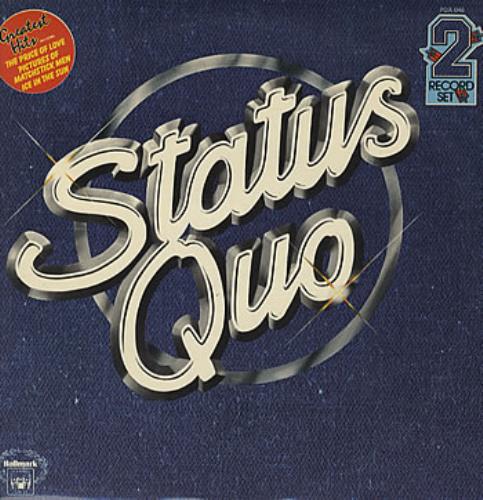 Status Quo Greatest Hits UK 2-LP vinyl record set (Double LP Album ...