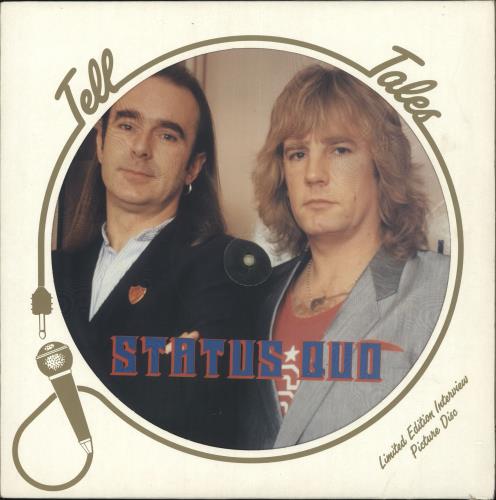 Status Quo Interview Picture Disc + Sleeve UK picture disc LP (vinyl ...