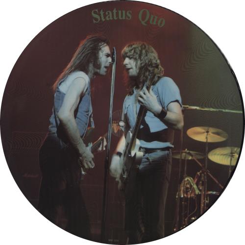 Status Quo Interview Picture Disc UK picture disc LP (vinyl picture ...