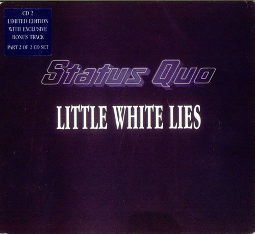 Status Quo Little White Lies - Part 2 UK CD single (CD5 / 5") (154768)