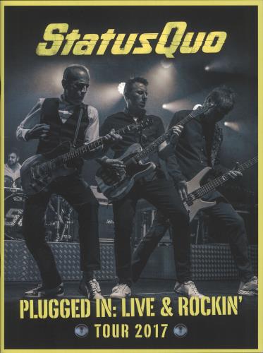 Status Quo Plugged In: Live & Rockin' Tour 2017 + Ticket Stub & 2-CD UK ...