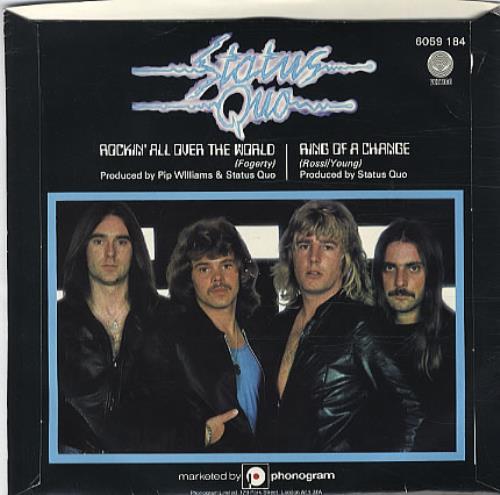Status Quo Rockin' All Over The World UK 7" vinyl single (7 inch record ...