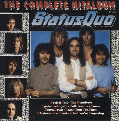 Status Quo The Complete Hit Album Dutch 2-LP vinyl record set (Double LP Album) (323800)