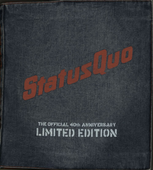 Status Quo The Official 40th Anniversary UK book (585323) 978-1844035625