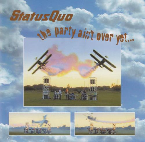 Status Quo The Party Ain't Over Yet UK CD/DVD single set (335309)
